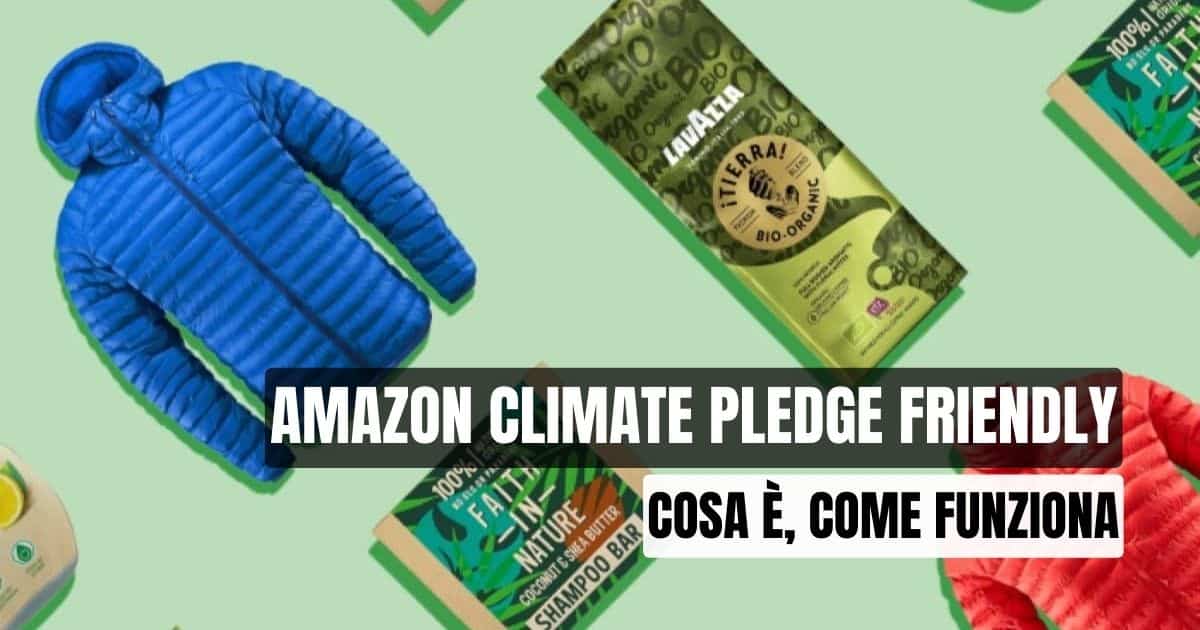 Amazon Climate Pledge Friendly: Cosa è, come acquistare in modo più ...