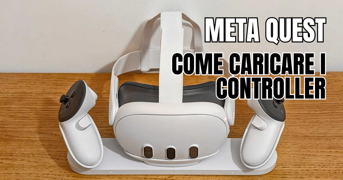 Come caricare i controller di Meta Quest - MisterGadget.Tech