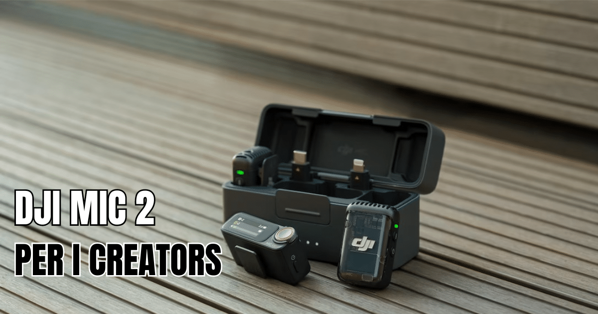 DJI Mic 2, prezzo, caratteristiche, disponibilità - MisterGadget.Tech