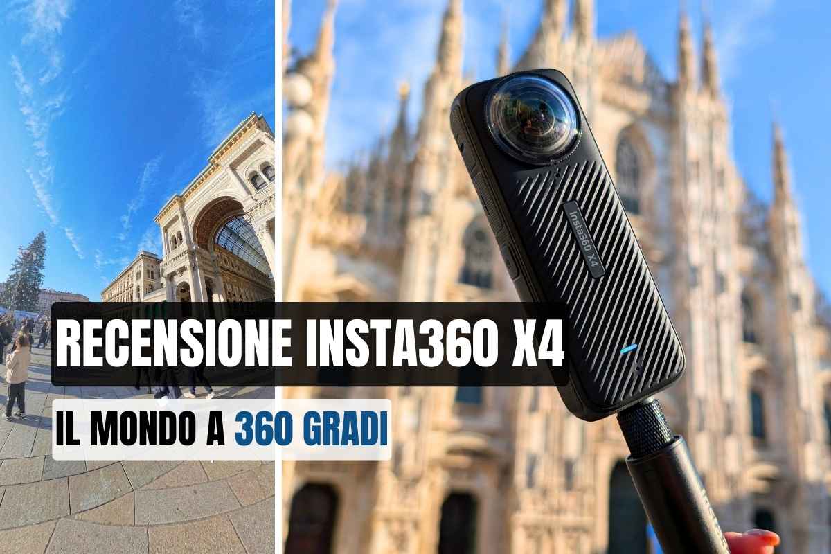 Insta360 X4: recensione della action cam che riprende a 360 gradi ...